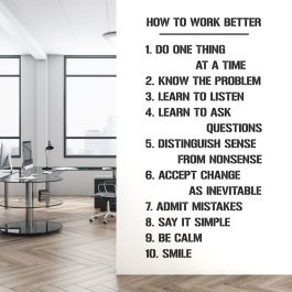 Wall Designer | How to Work Better - Do One Thing at a Time, Know the ...