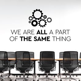 Wall Designer | We Are All Part of the Same Thing - Teamwork ...