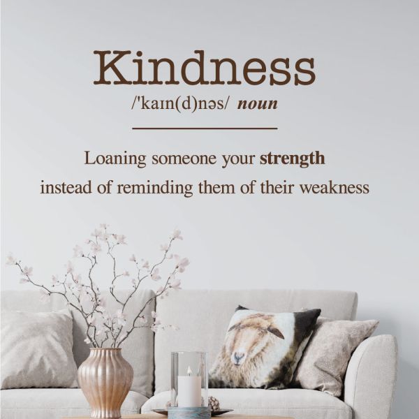 Wall Designer | Kindness - Loaning Someone Your Strength... - Wall ...