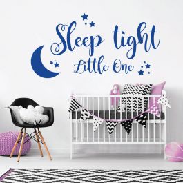 Wall Designer | Sleep tight Little One - Baby Nursery Wall Art Sticker