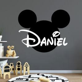Mickey Mouse Name Stickers